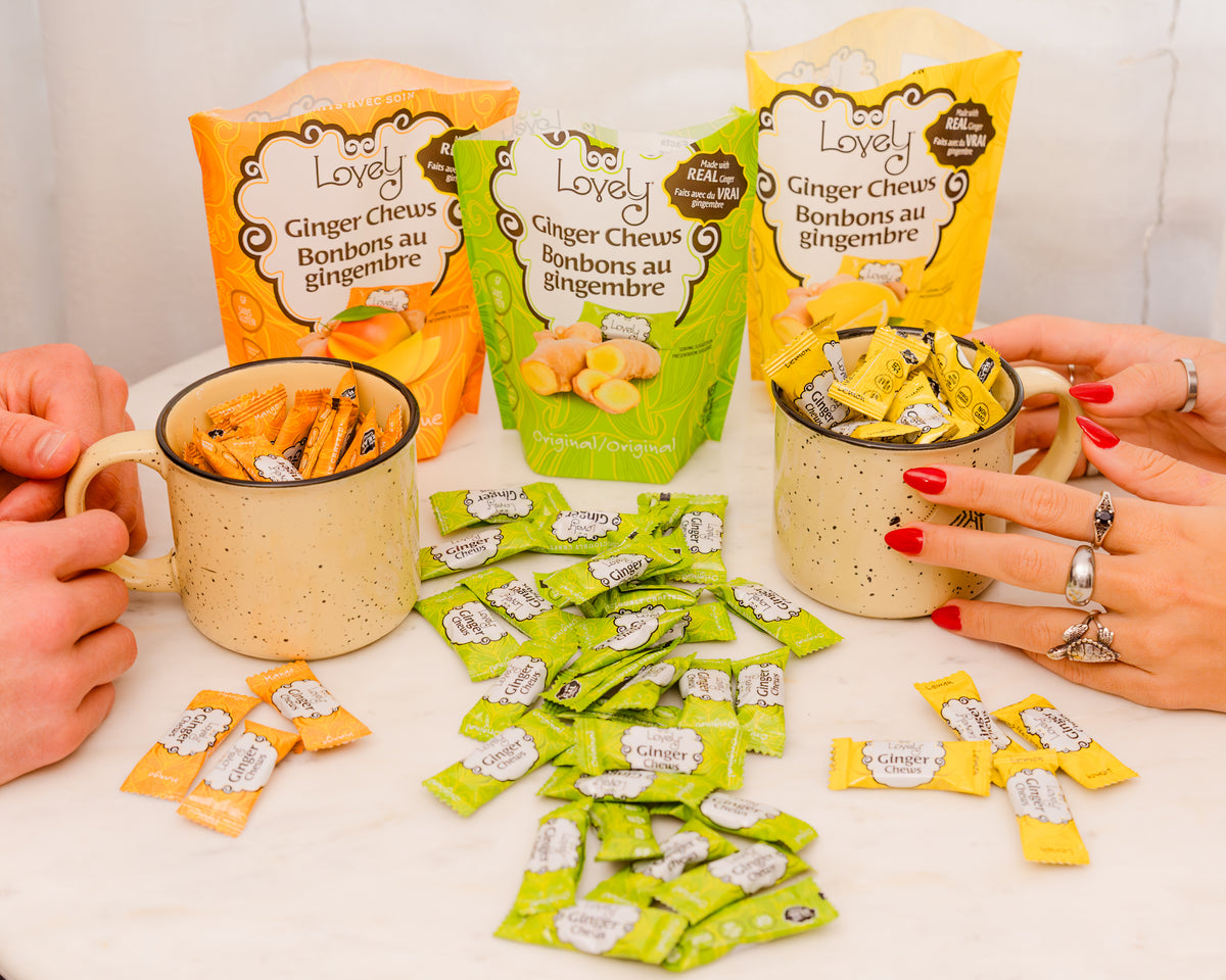 Ginger Chews 5 oz | Gluten Free Candy | Lovely Candy Company